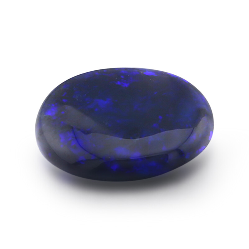 Mystic Lightning Ridge Schwarzer Opal 1,9ct Cabochon