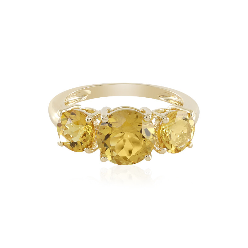 Goldener Beryll-Goldring-8478JB | Juwelo Schmuck