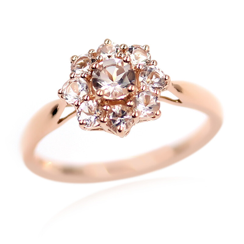 Morganit-Goldring-6026PA | Juwelo Schmuck