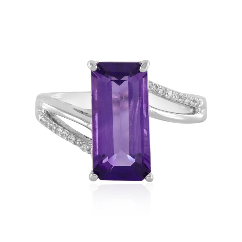 Sibirischer Amethyst-Silberring-3888HU | Juwelo Schmuck