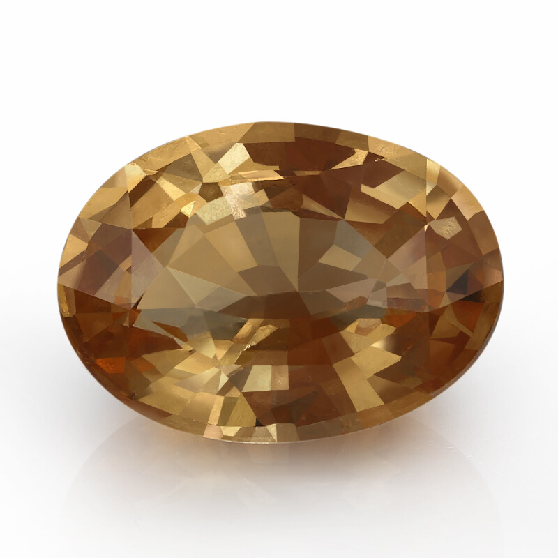 Madagaskar Grossular Edelstein, 4,23 ct Ovalschliff