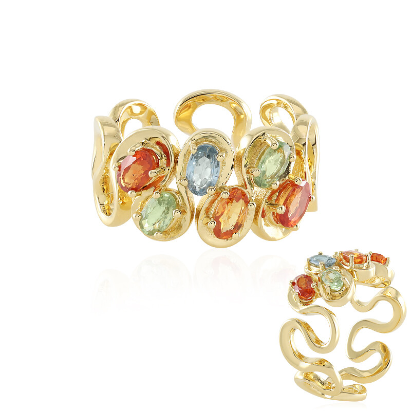 Saphir-Silberring-5027HU | Juwelo Schmuck