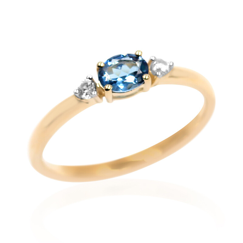 Ofiki-Aquamarin-Goldring-2796RE | Juwelo Schmuck