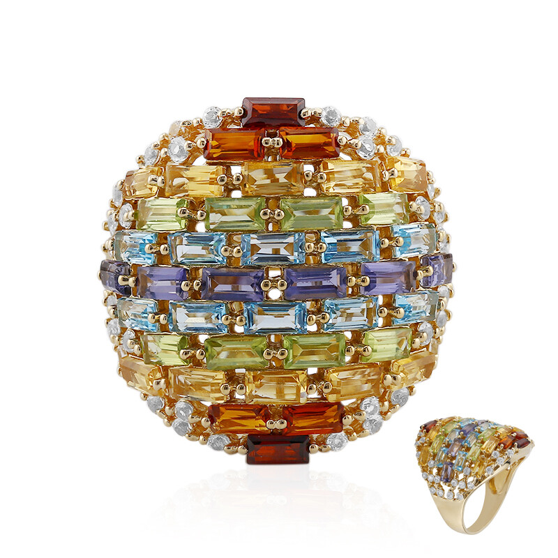 Edelstein-Silberring-5043EU | Juwelo Schmuck